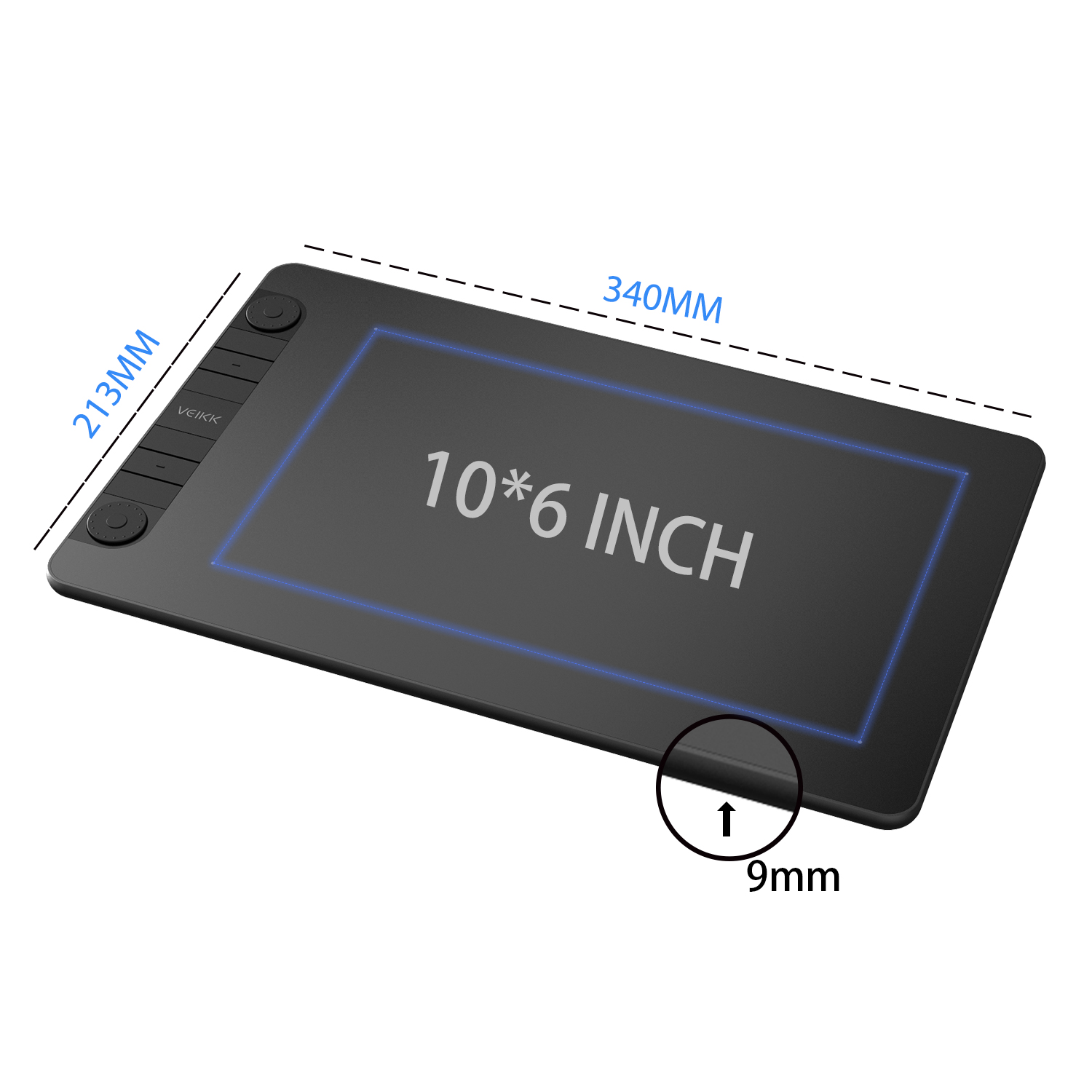 VEIKK Vk1060Pro Pen Tablet & Drawing Tablet – Arkta Technologies